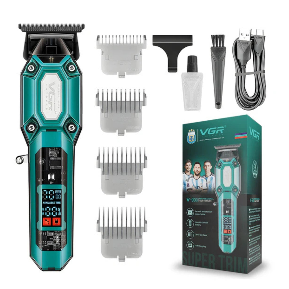 VGR V-900 Professional Wireless Hair Trimmer – TECH SOURCE (PVT) LTD