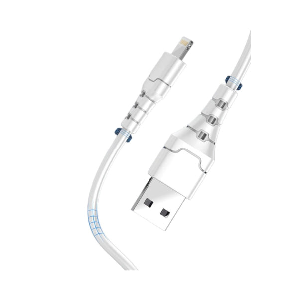 Aspor A101L USB to Lighting Charging Cable 2M – TECH SOURCE (PVT) LTD