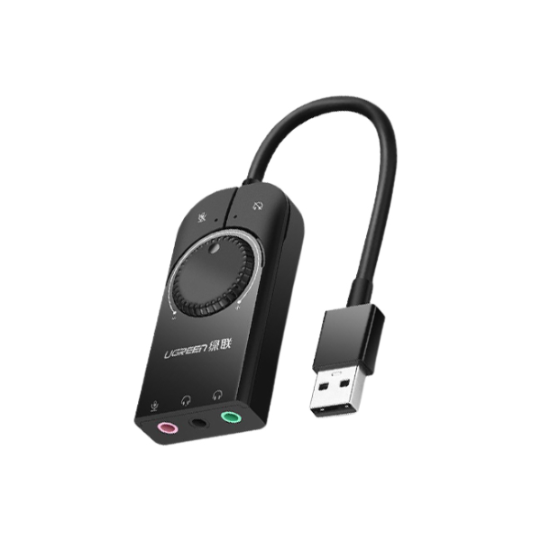 Ugreen USB External Stereo Sound Card – 40964 – TECH SOURCE (PVT) LTD