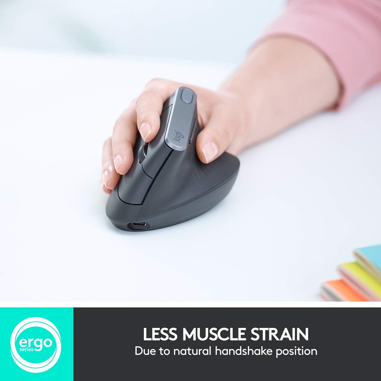 Logitech MX Vertical Advanced Ergonomic Mouse – TECH SOURCE (PVT) LTD