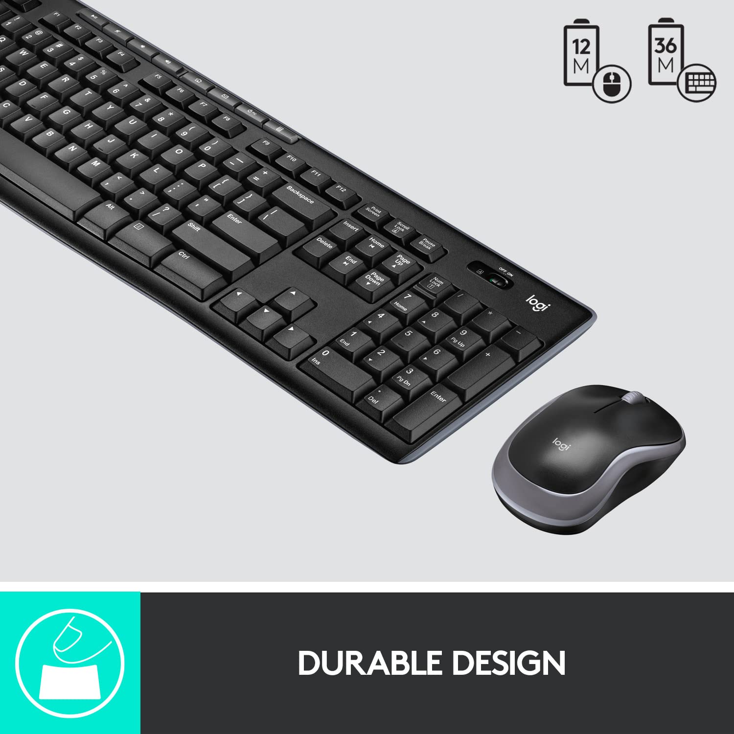 Logitech Mk270 Wireless Keyboard And Mouse Combo Tech Source Pvt Ltd