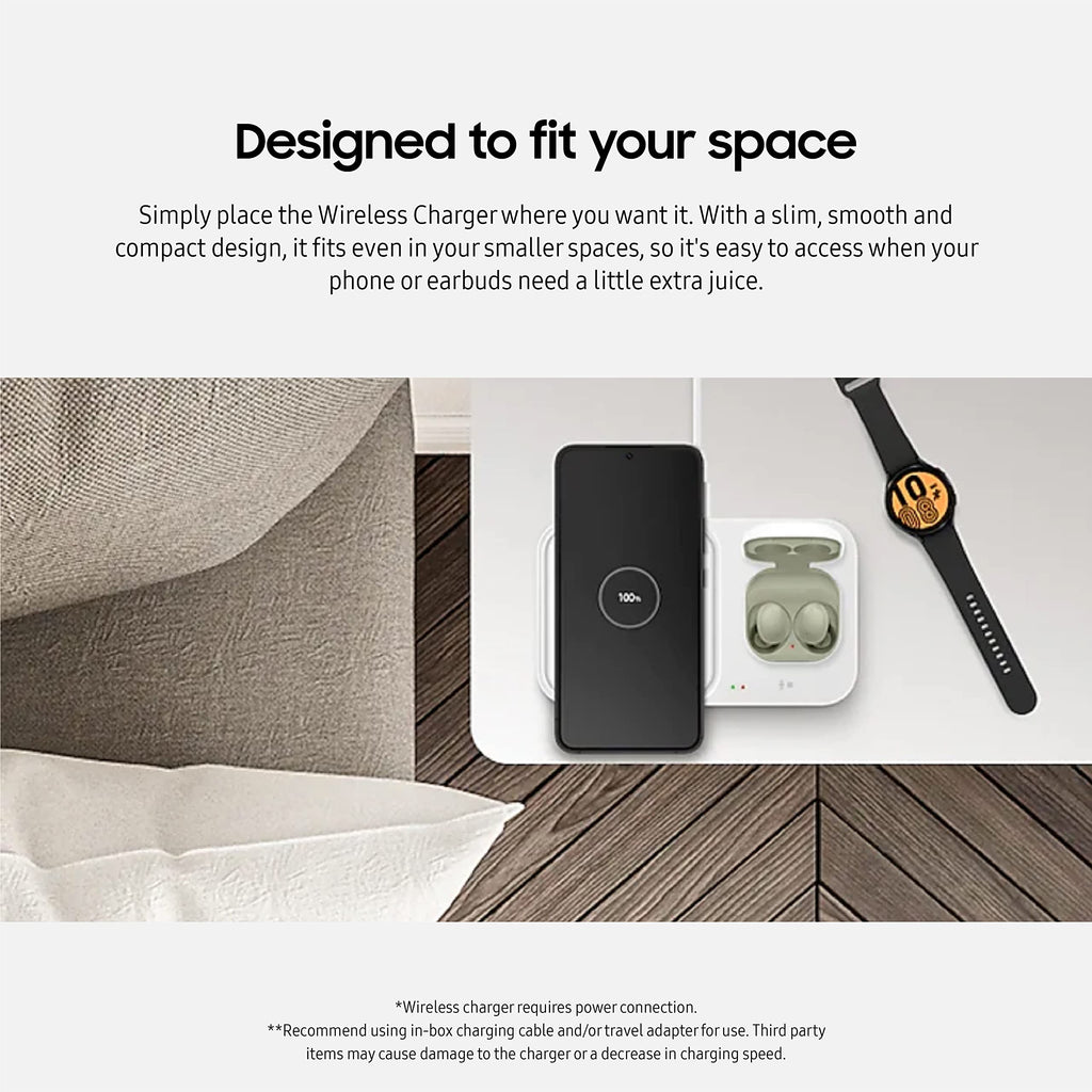 SAMSUNG 15W Wireless Charger Duo – TECH SOURCE (PVT) LTD